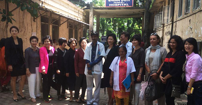 Republic of Korea leaders visit India to learn about the HIV epidemic ...