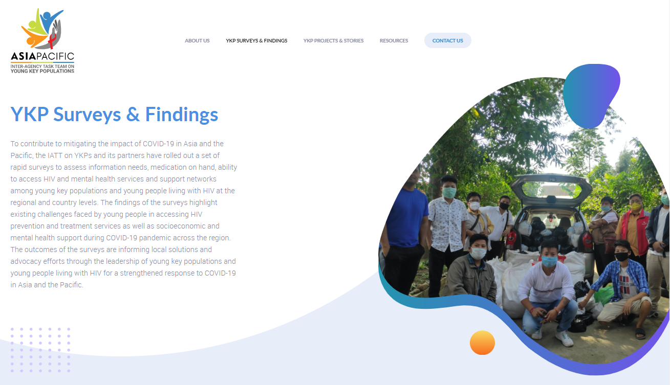 The IATT on YKPs launches a new website to highlight young people’s ...
