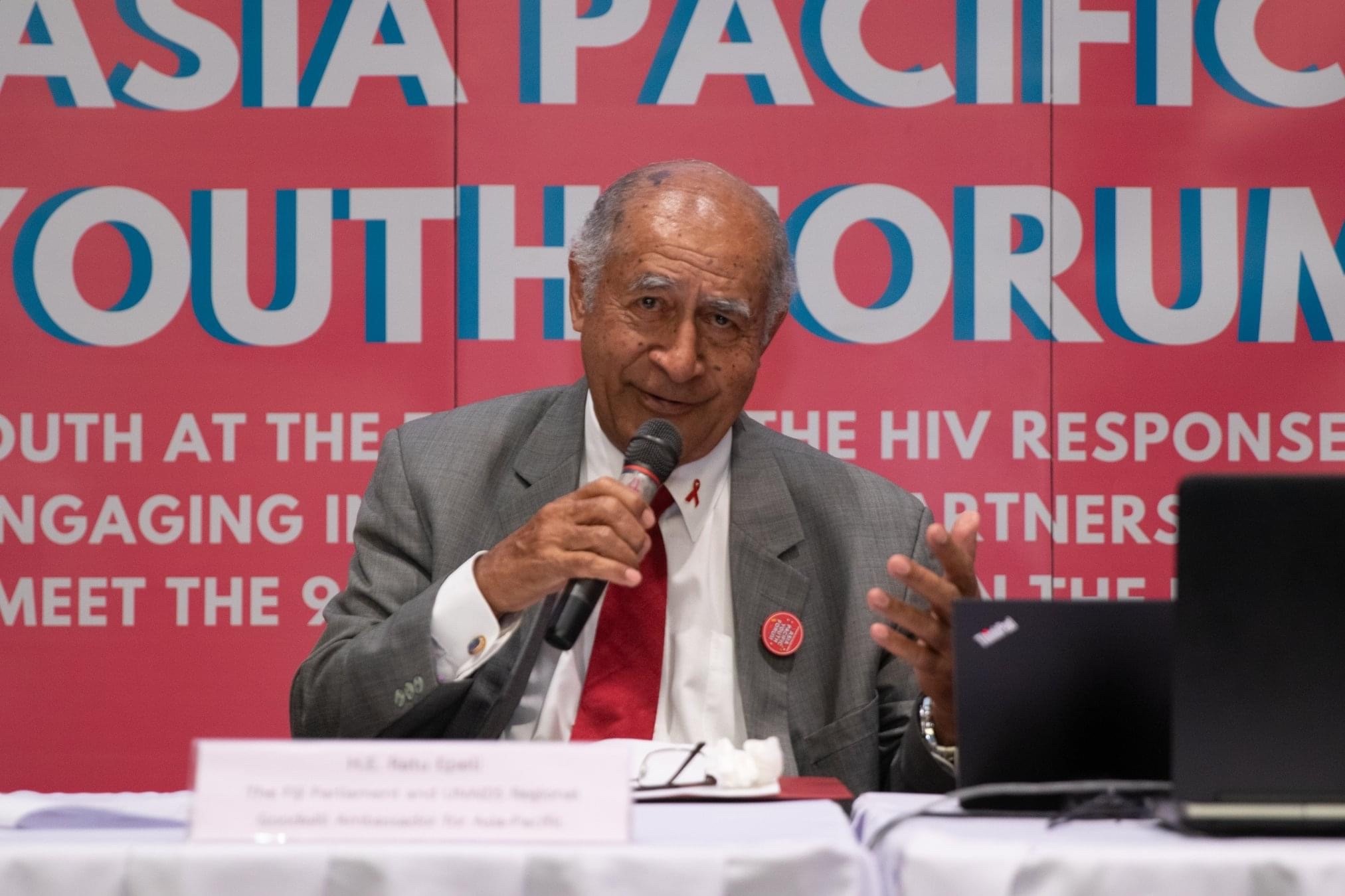 Speech of H.E. Sir Ratu Epeli Nailatikau | UNAIDS Asia-Pacific