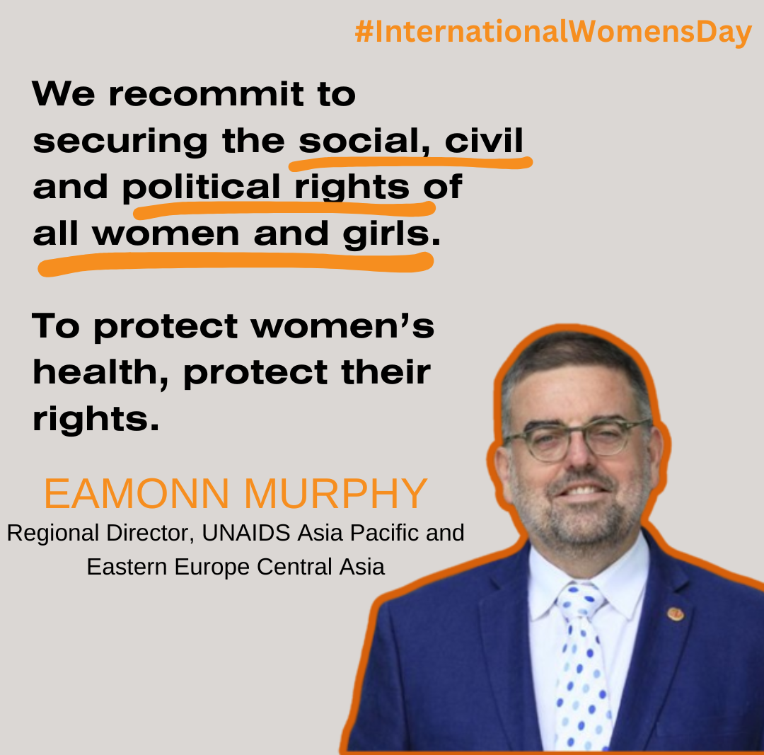 UNAIDS Regional Director’s message on International Women’s Day 2024 ...